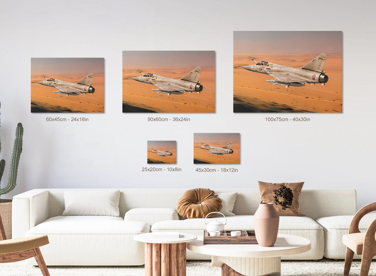 Mirage 2000C - Opération Daguet (Desert Storm) – Alpha Check Designs