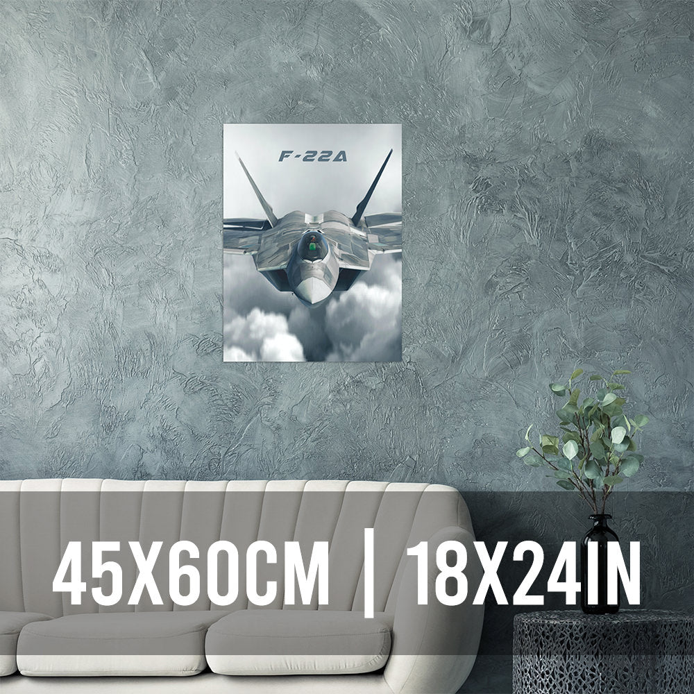 F-22 Raptor Poster – Alpha Check Designs