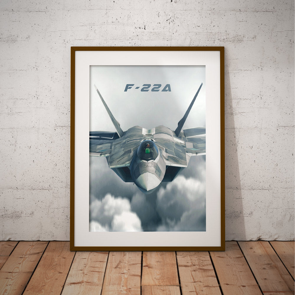 F-22 Raptor Poster – Alpha Check Designs