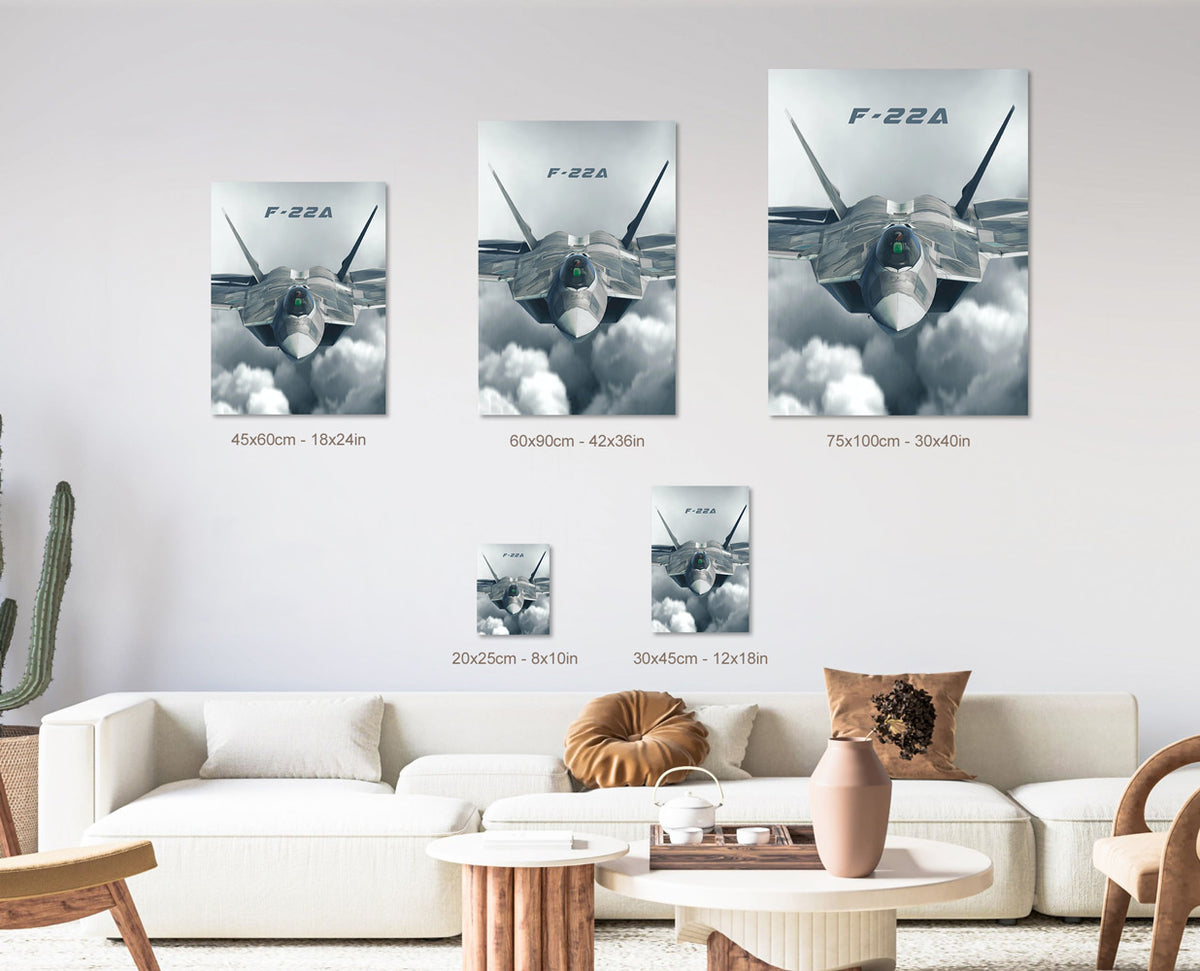F-22 Raptor Poster – Alpha Check Designs