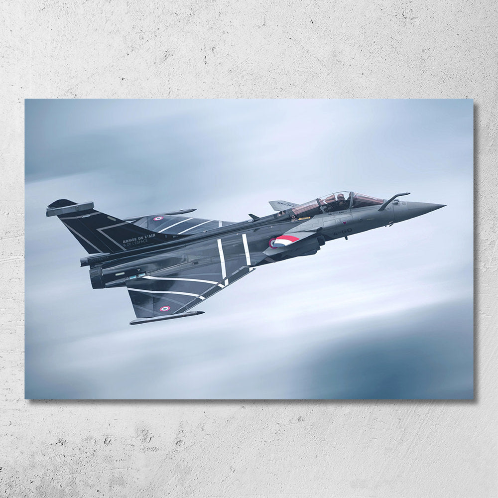 Rafale Solo Display Poster – Alpha Check Designs
