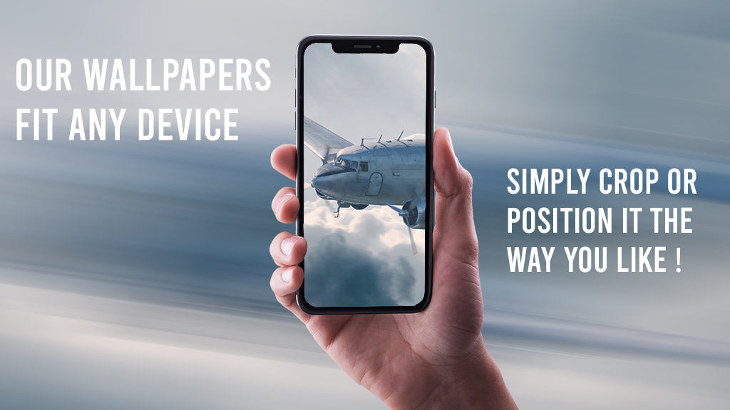 Douglas DC-3 Wallpaper – Alpha Check Designs