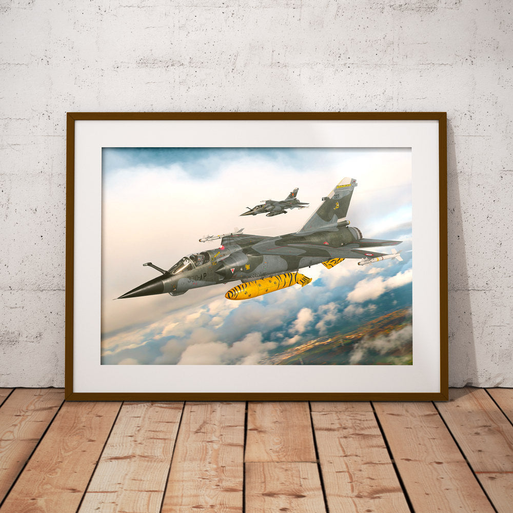Mirage F1 Tigermeet Poster – Alpha Check Designs