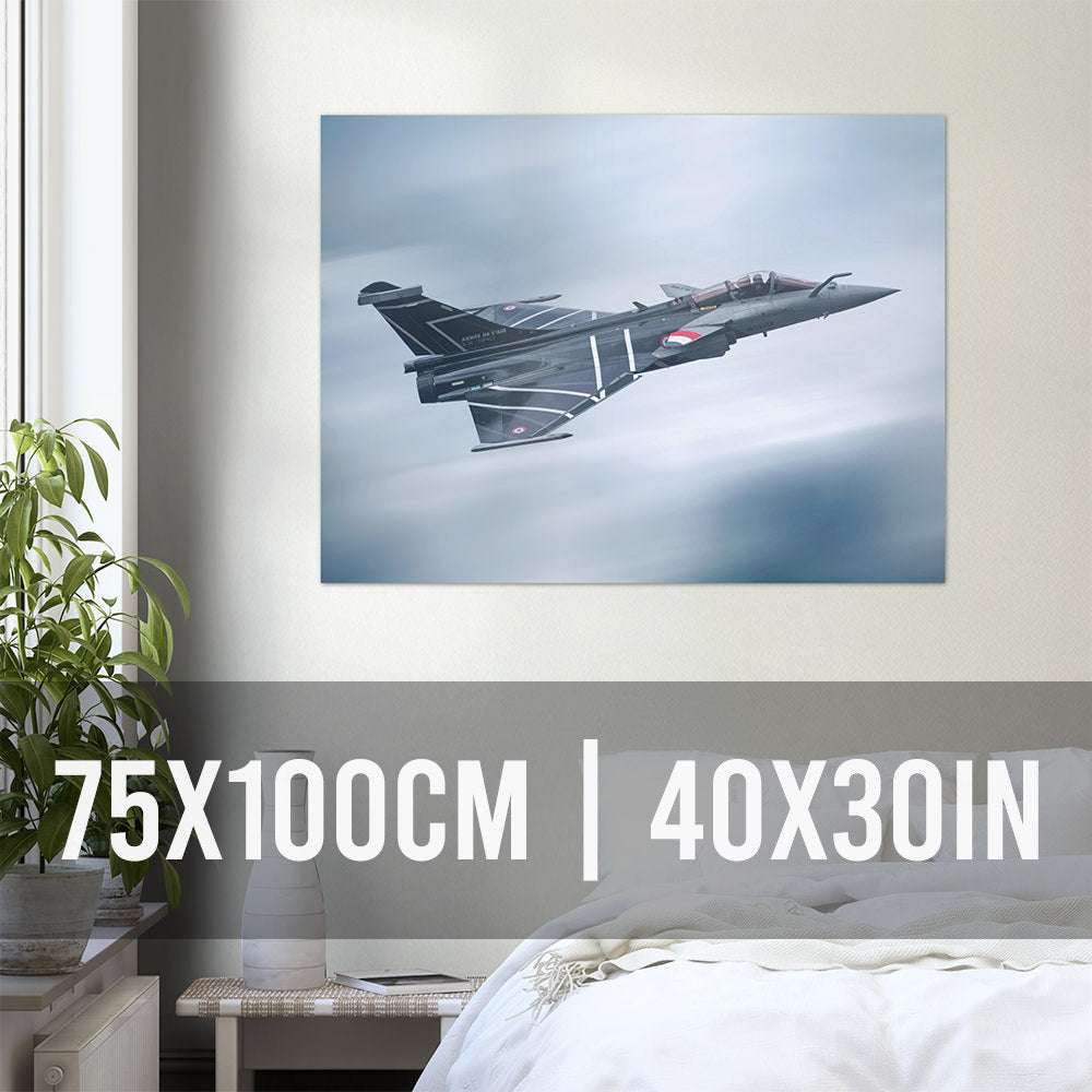 Rafale Solo Display Poster – Alpha Check Designs