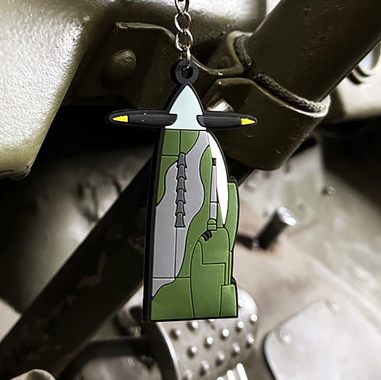Spitfire Warbird Keychain – Alpha Check Designs